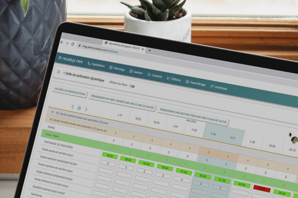 Fonctionnalités de Resalys neo
